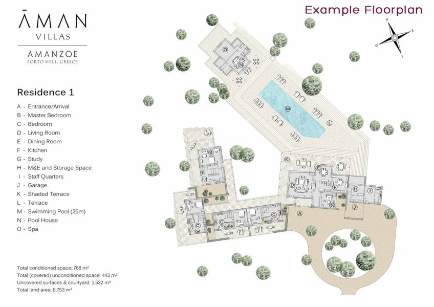Amanzoe Villas - branded residences for sale in the Peloponnese, Greece ...